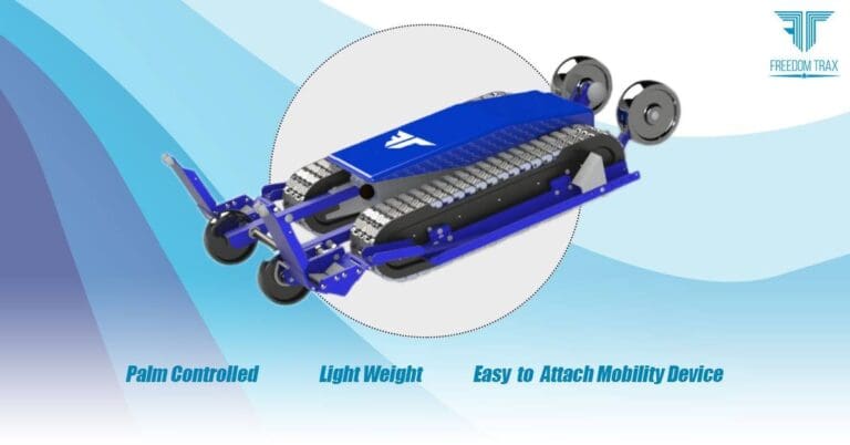 Freedom Trax is the only powered-track device allowing manual ...